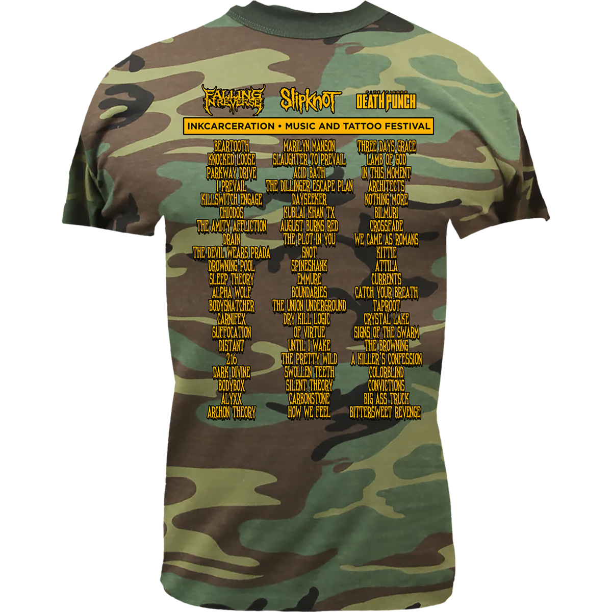 Shards Logo Camo Tee – DWP Merchandise