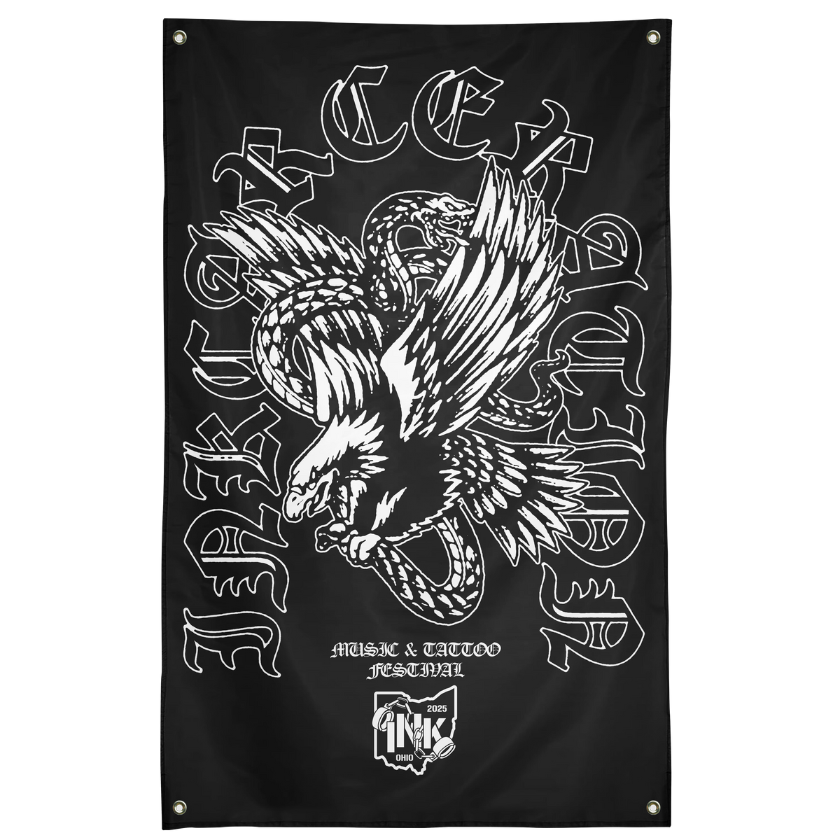 Screaming Venom Flag – DWP Merchandise