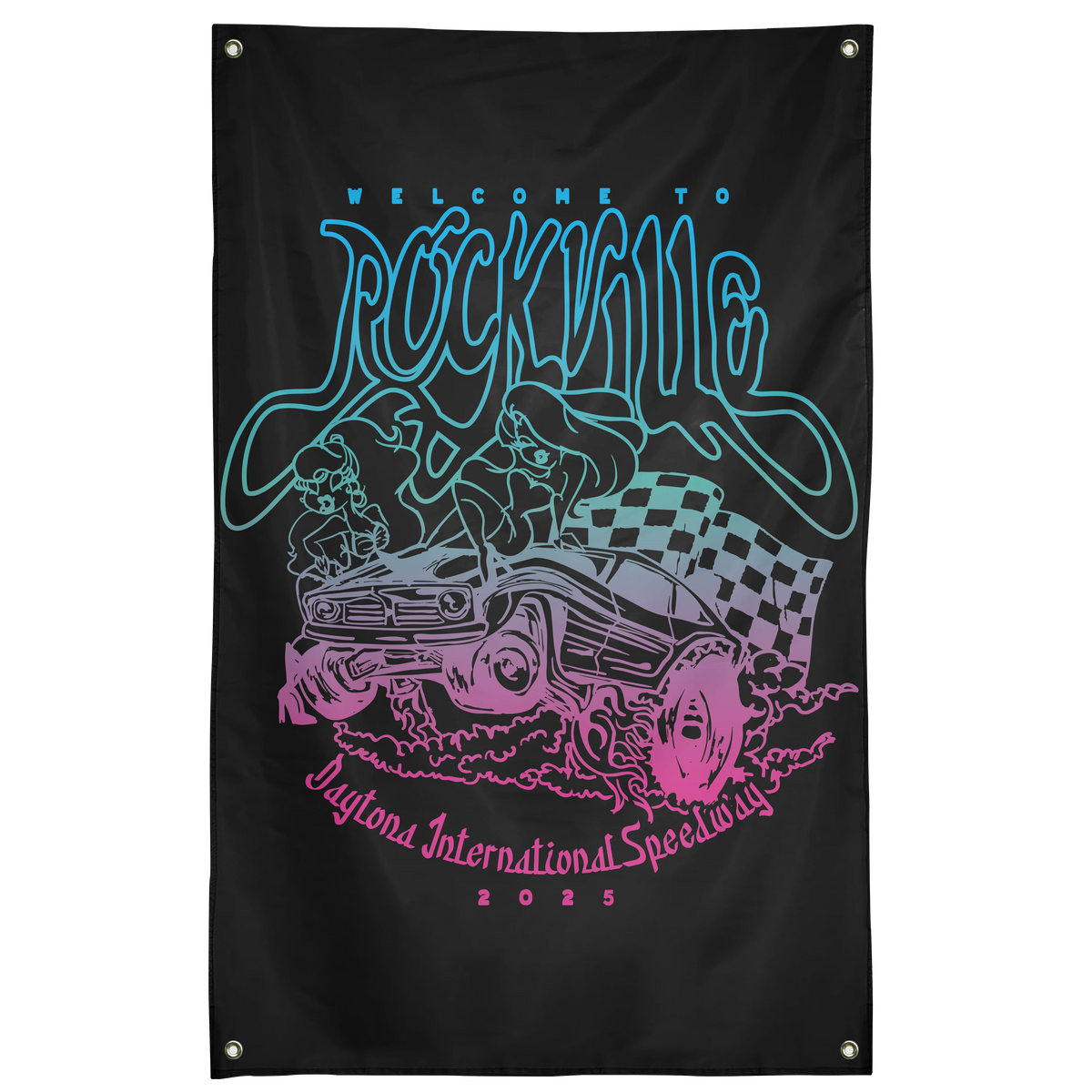 Hot Rod Flag – DWP Merchandise